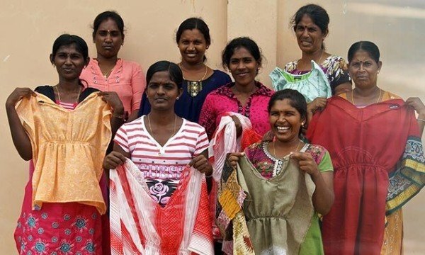 How A Japanese NGO's Sari Connection Is Fashioning the Future